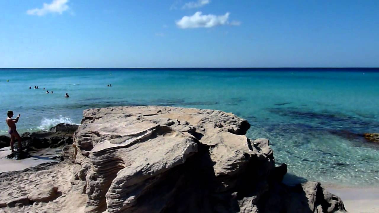 Platja d'es Copinyar 1 FORMENTERA - YouTube