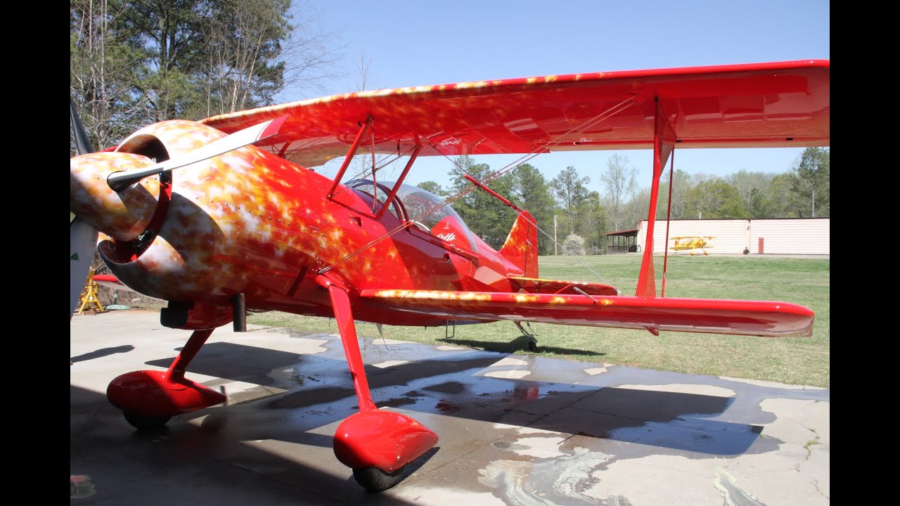 Pitts 12 First Flight - YouTube