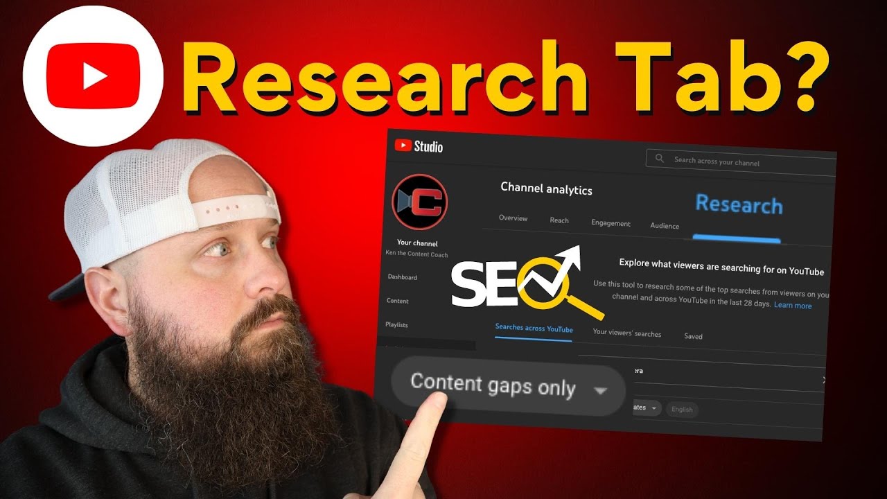 RESEARCH TAB? | New YouTube Update 2022 - YouTube