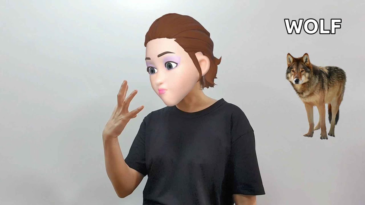 American Sign Language (ASL) Lesson: Wolf - YouTube