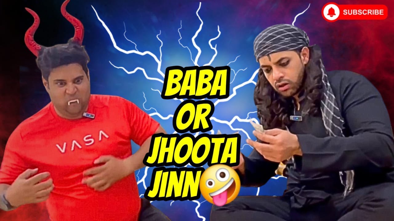 Baba Or Jhoota Jinn | Desi Boys Official | Funny Jinn - YouTube