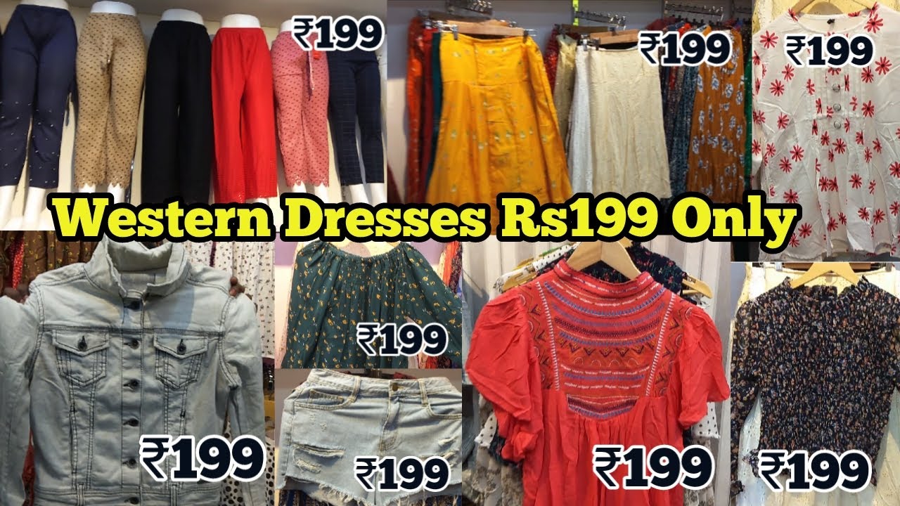 ரூபாய் 199 மட்டும் அனைத்து வகையான வெஸ்டர்ன் ட்ரெஸ்ஸஸ் | Pick Any ...
