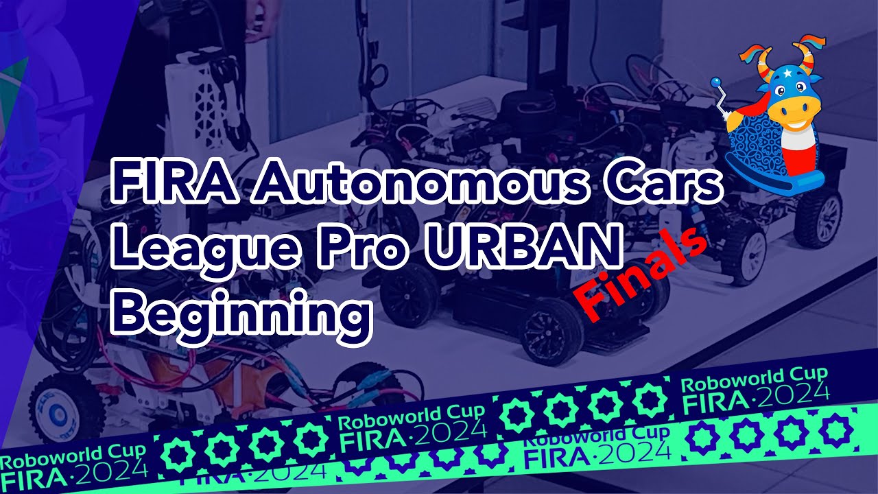 FIRA BRAZIL 2024 FINALS of Autonomous Cars PRO League (Physical) URBAN ...