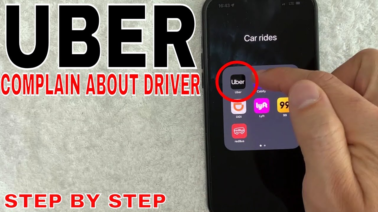 How To Complain About Uber Driver 🔴 - YouTube