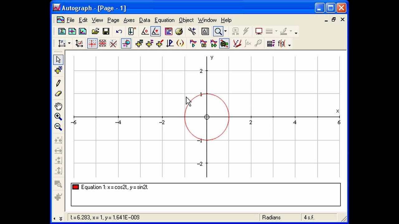 Autograph Advanced 2D Math Parametric Equations 1080p - YouTube