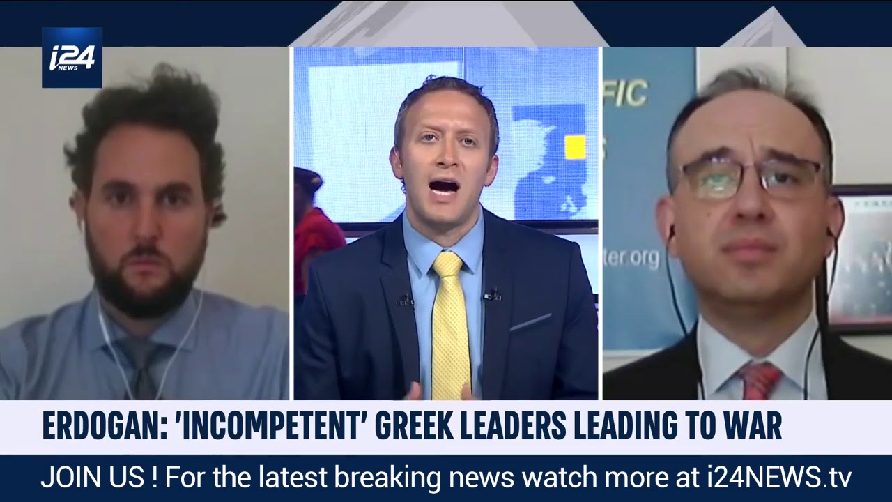 george tzogopolous and prof selcuk colakoglu join i24news 14475635697 ...