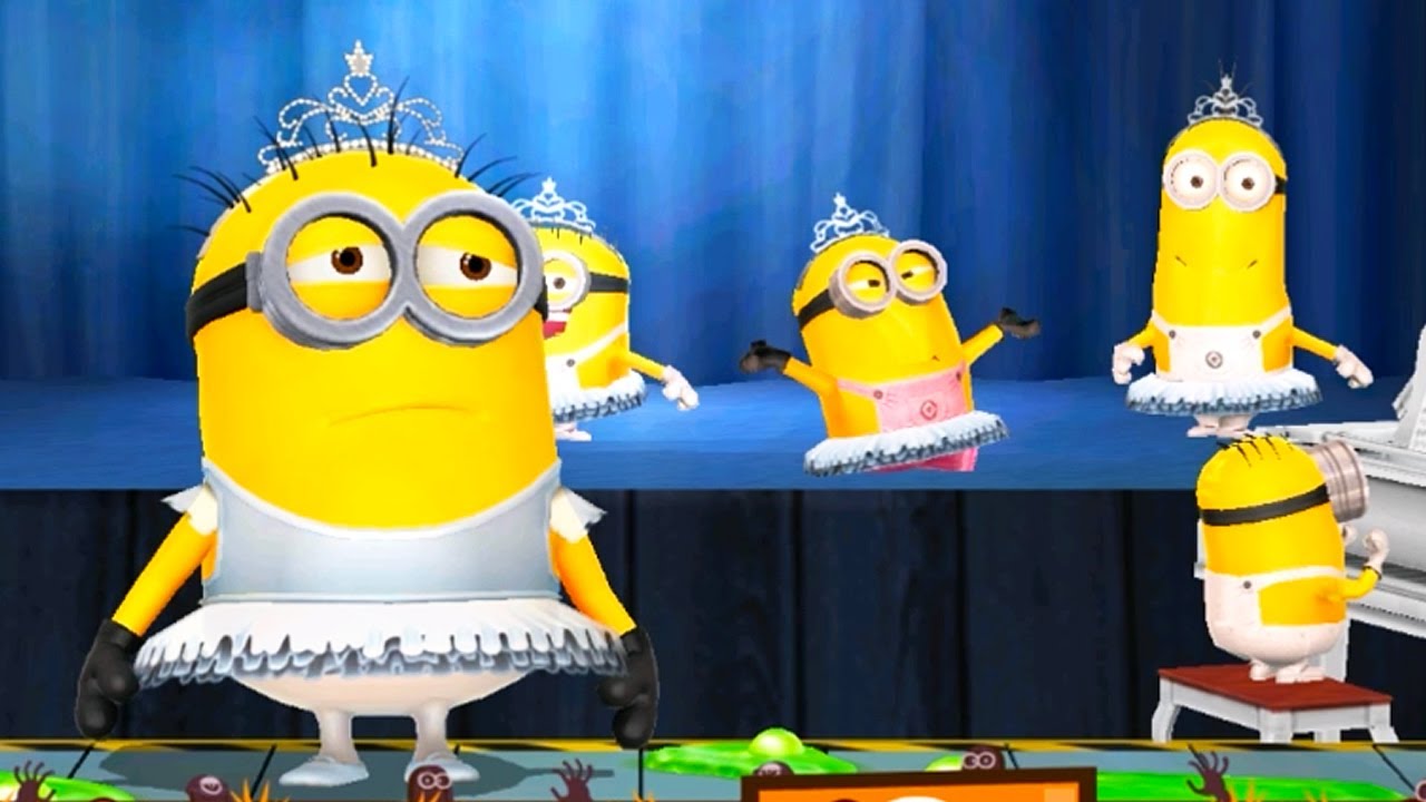 Minion rush new Special mission - School Dance Contest with Ballerina ...
