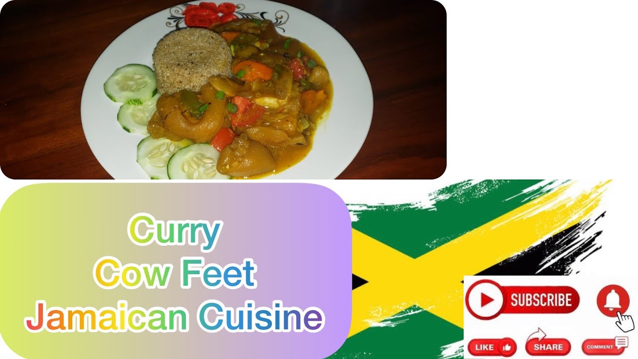 Curry Cow-feet, Jamaican Cuisine - YouTube