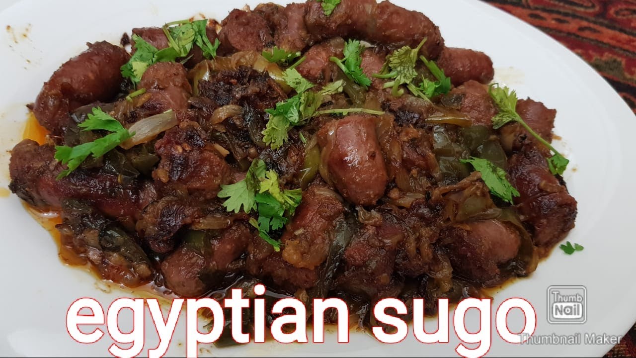SAUSAGE: EGYPTIAN RECIPE سجق - YouTube