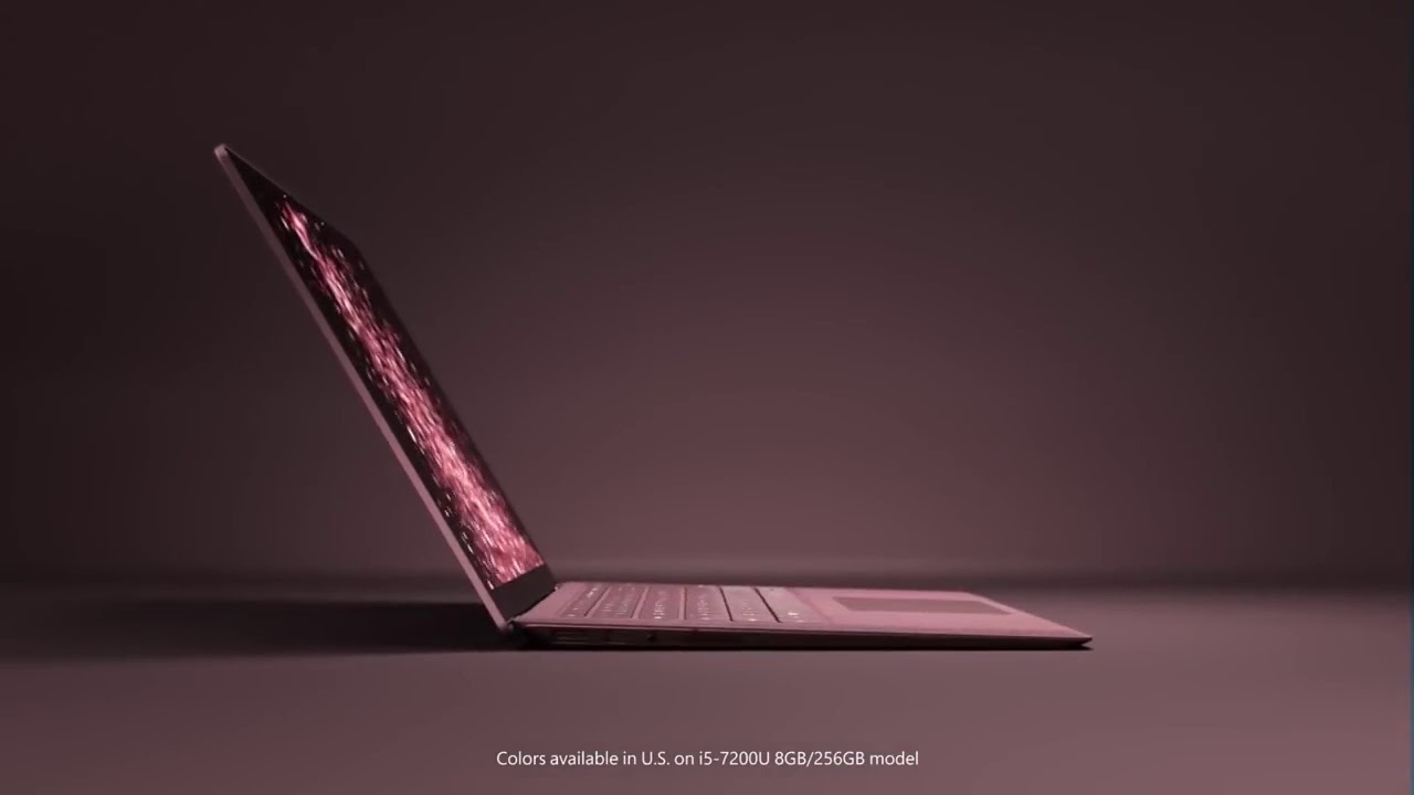 Microsoft Surface Laptop Commercial - YouTube