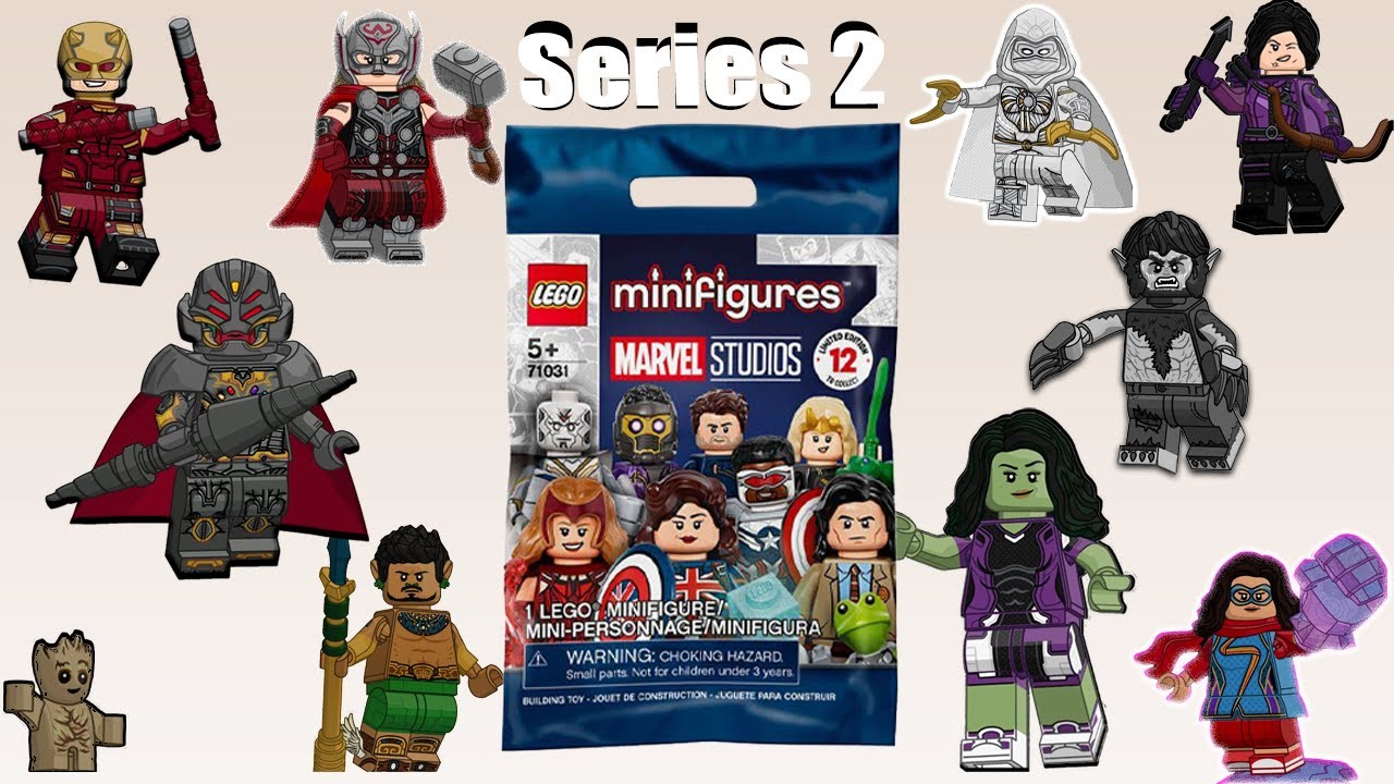 Lego Marvel CMF Series 2 predictions - YouTube
