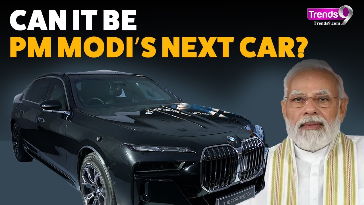 BMW 7 Series Protection Launched in India | PM Modi's Next Car? - YouTube