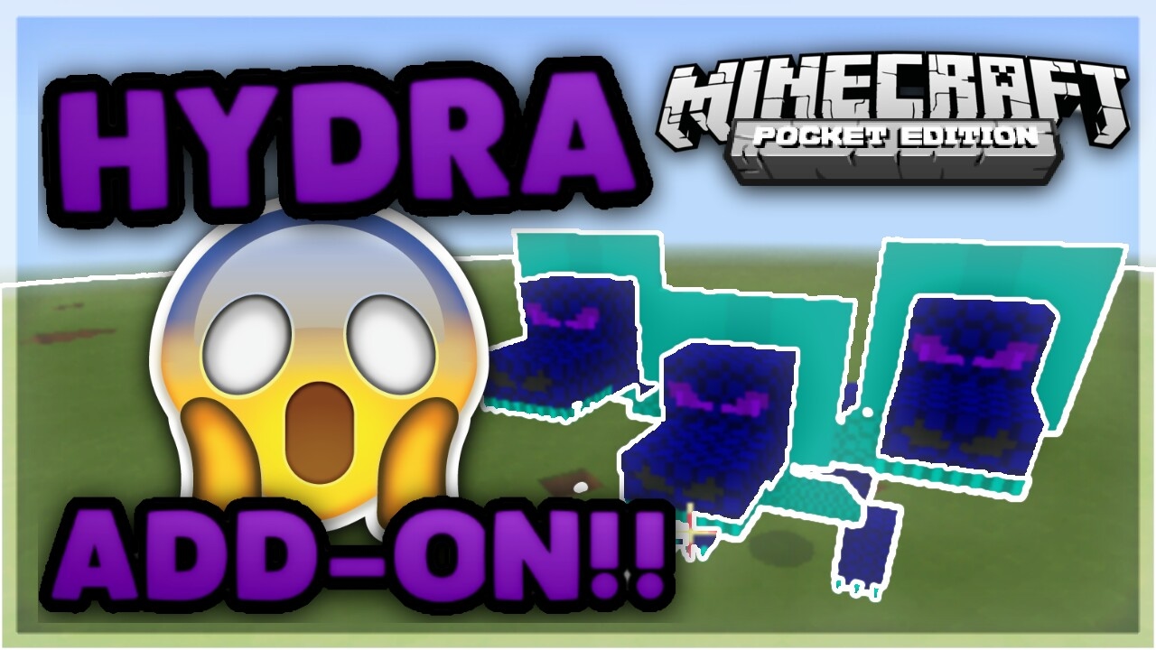 FIGHT A HYDRA IN MINECRAFT PE!!! - Minecraft PE: Add-Ons - YouTube