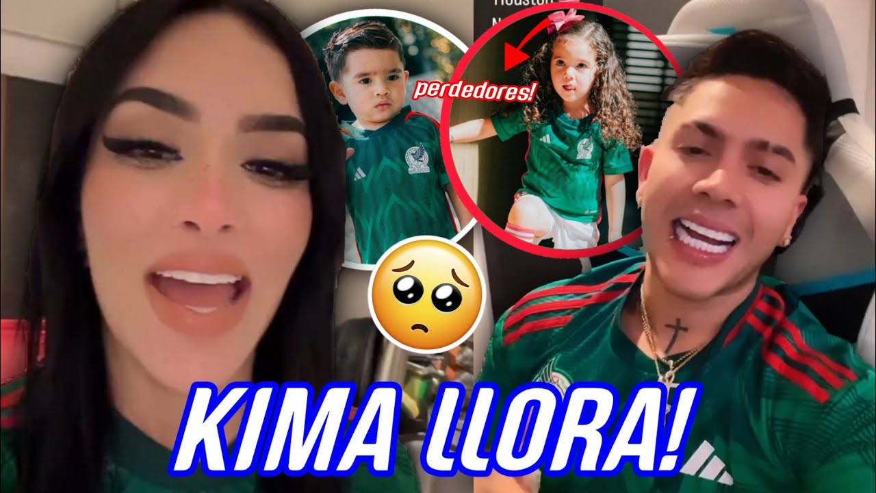 Kima y Juanito VEN EL PARTIDO EL FUTBOL! 🔴 😱 (PERDIO MEXICO) #kima # ...
