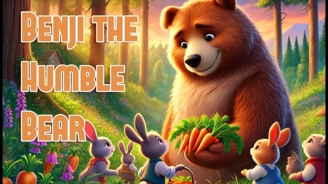 Benji the Humble Bear: A Heartwarming Bedtime Story for Kids - YouTube