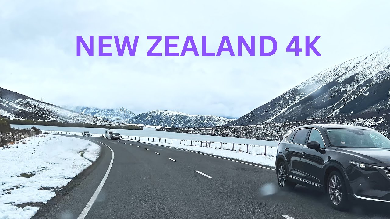 Snowy Drive New Zealand - The Great Alpine Highway - Most Scenic Alpine ...