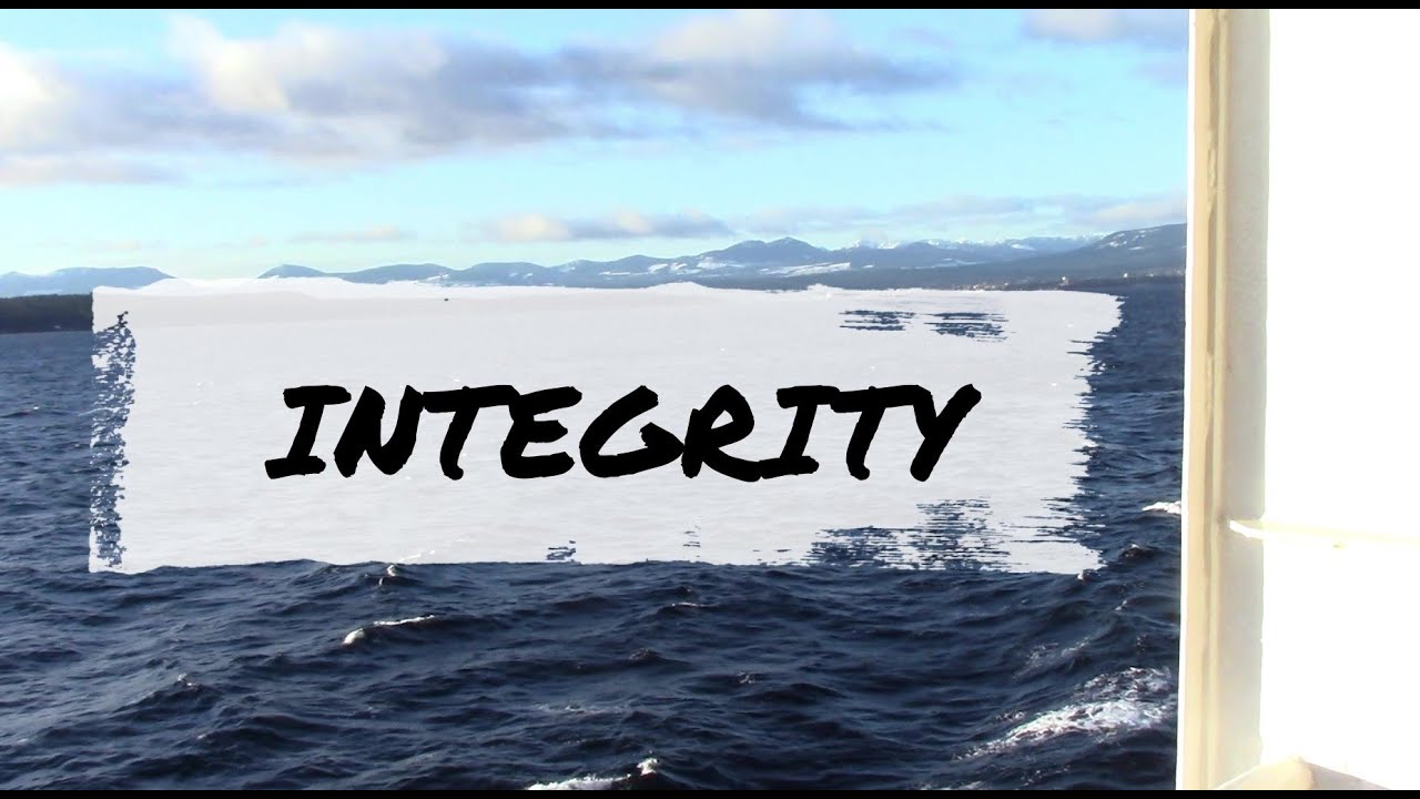 Seven Attributes of Integrity! Make It More Than Talk! - YouTube