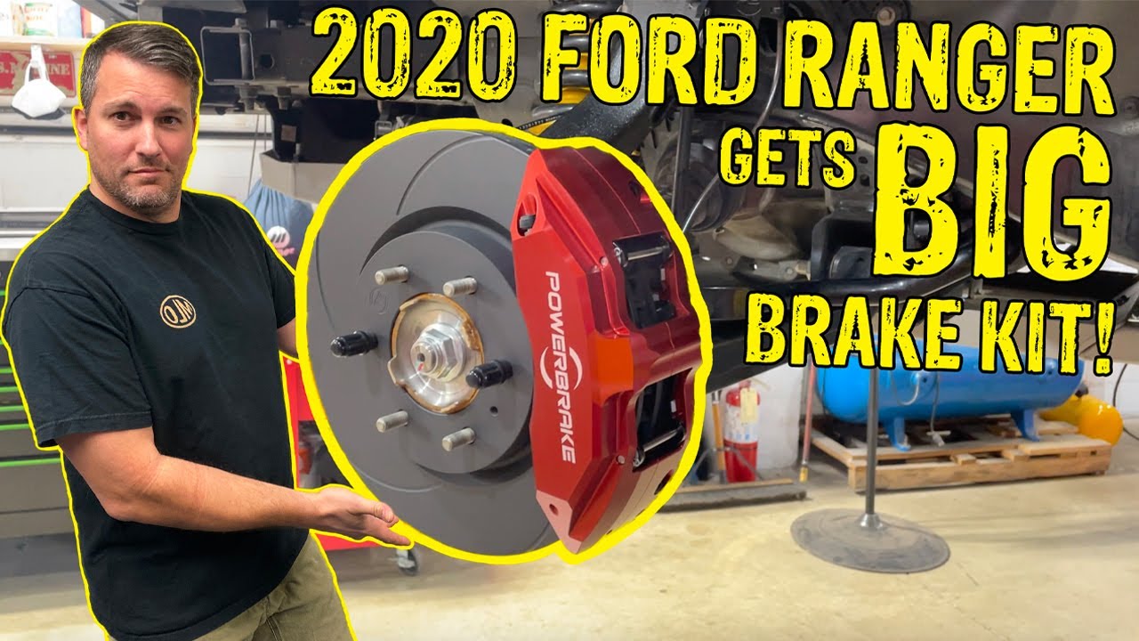Stage 1 Powerbrake Big Brake Kit For New Ford Ranger - YouTube