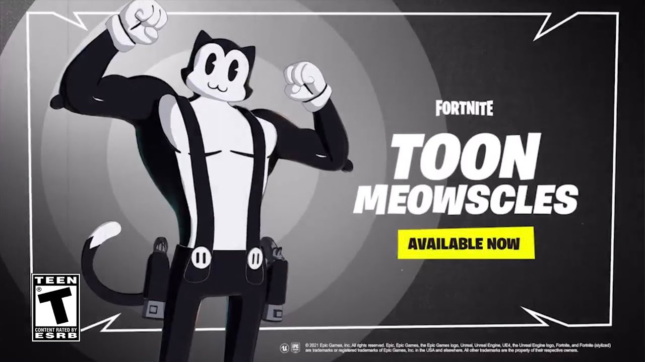 Fortnite Toon Meowscles Trailer 🐱 - YouTube