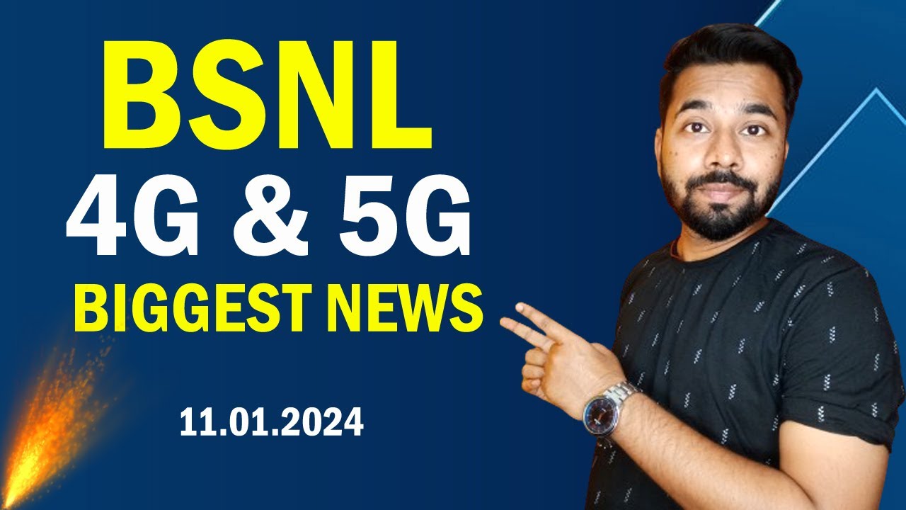 BSNL 4G & 5G Launch Biggest Update Ever !! - YouTube
