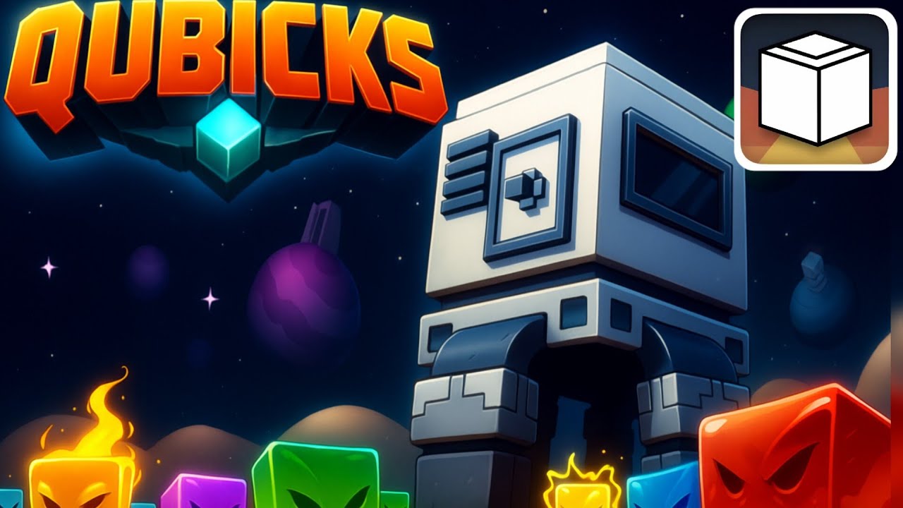 💎 "QUBICKS Gameplay – Strategy, Chaos & Cubes! 🤖🧱" - YouTube