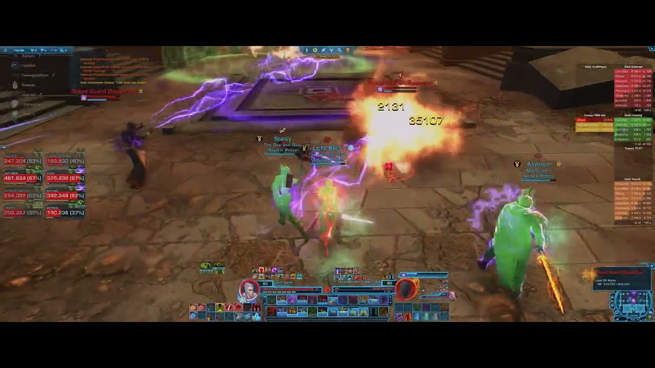 SWTOR Dread Fortress - Gate Commander Draxus Nim - YouTube