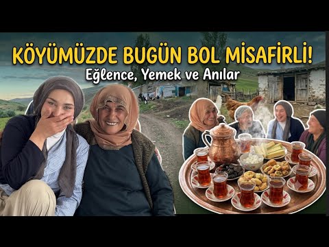 Köyde Bol Misafirli Bir Gün Günlük Vloğ