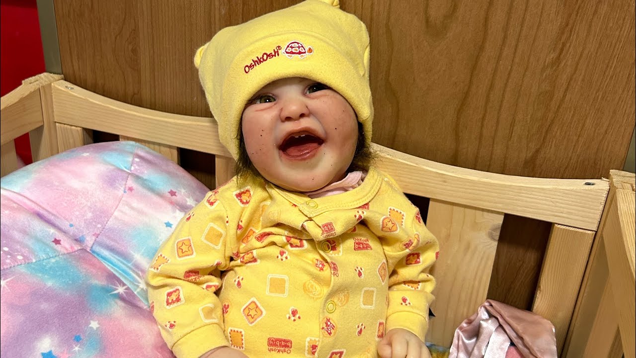 Reborn baby Emma first night home - YouTube