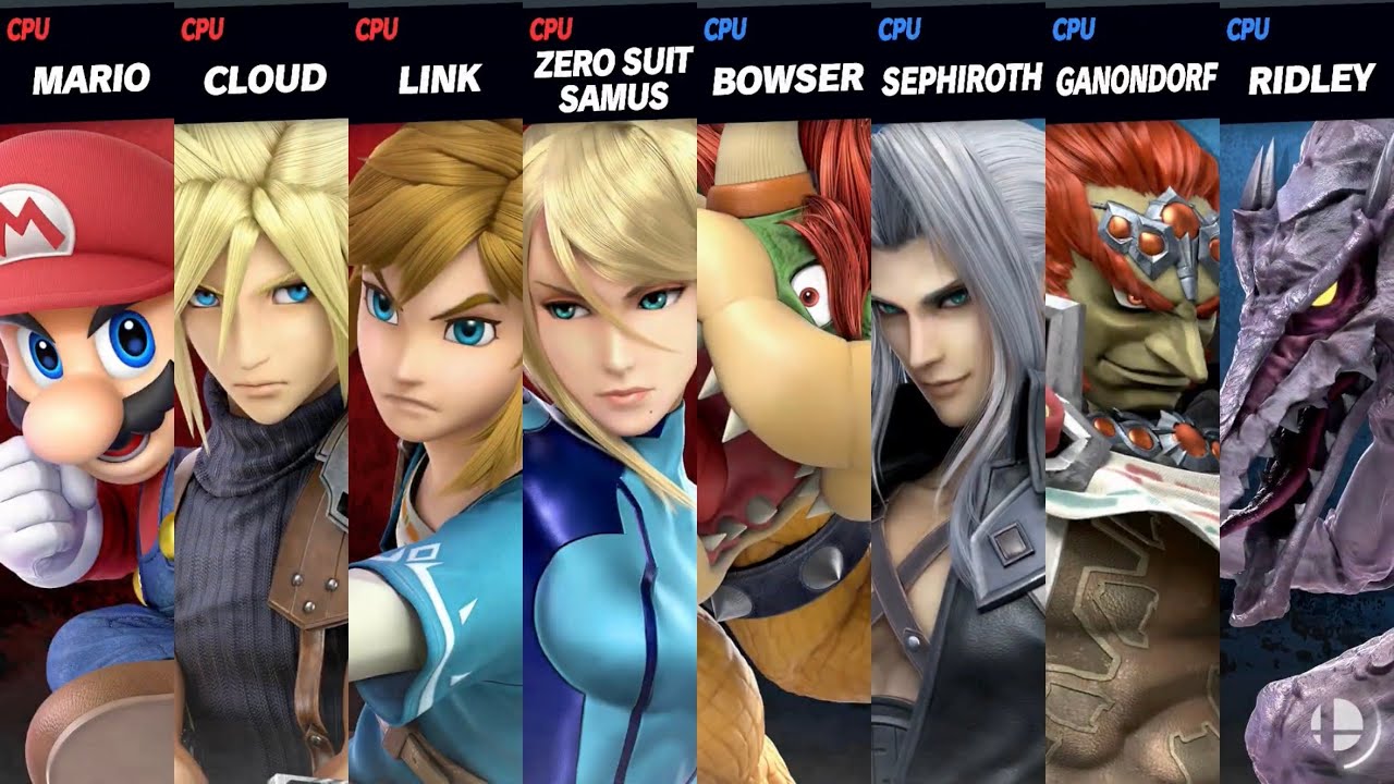 Super Smash Bros. Ultimate - Heroes vs Villains - YouTube