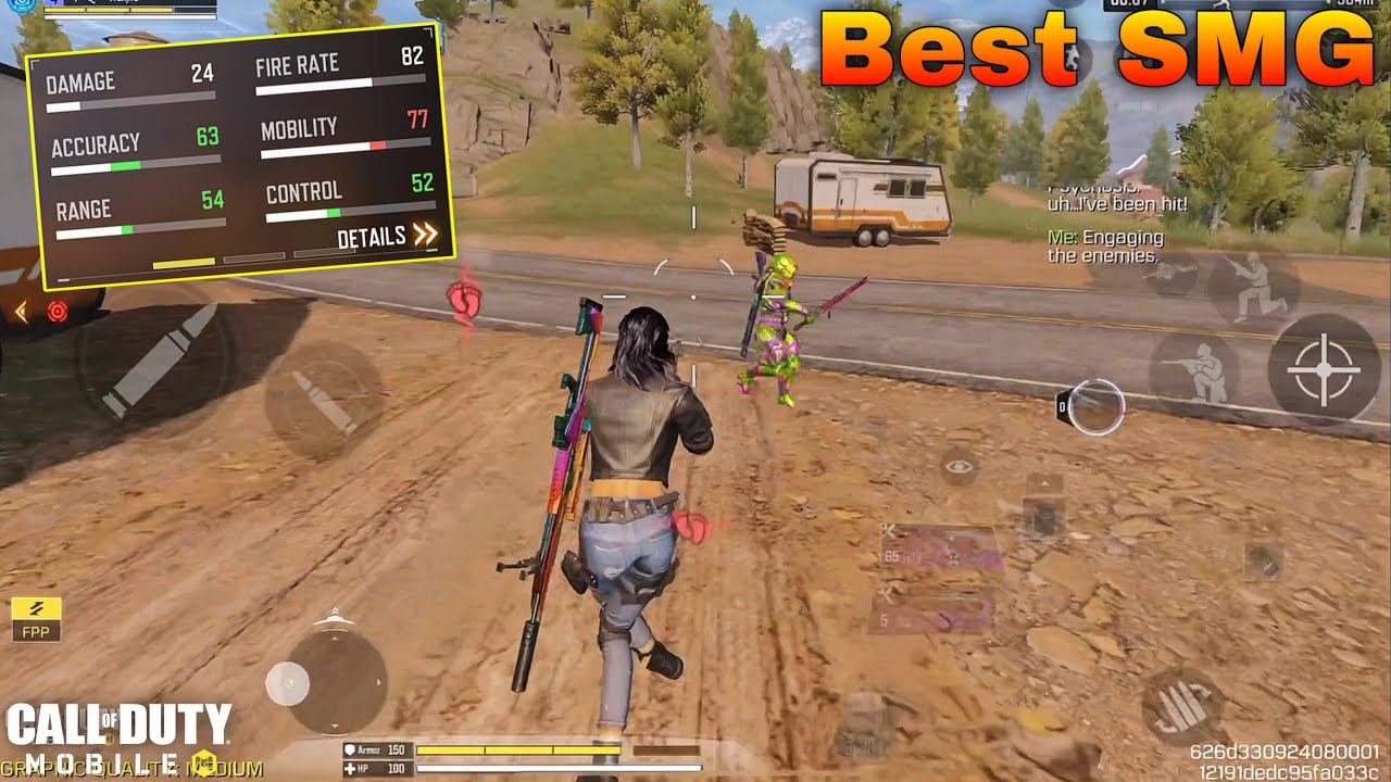 Best SMG With HDR Codm BR | Call Of Duty Mobile - YouTube