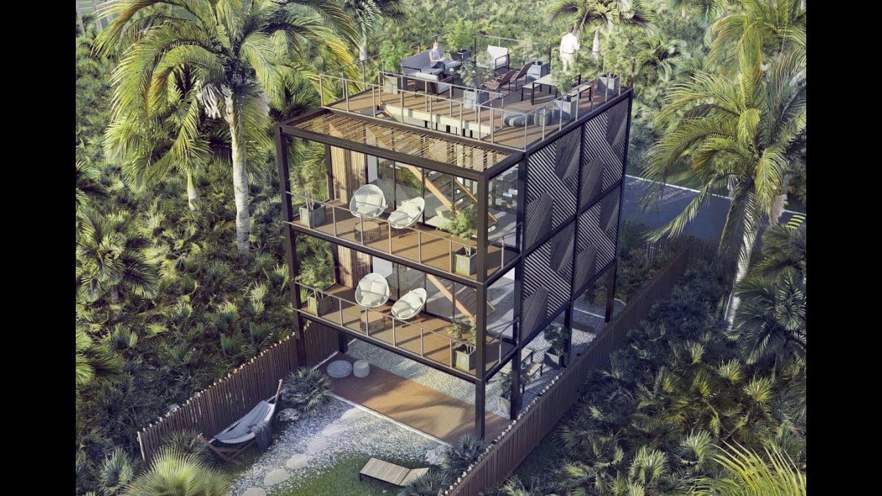 Lots Bak Tulum, Center Tulum Mexico - YouTube