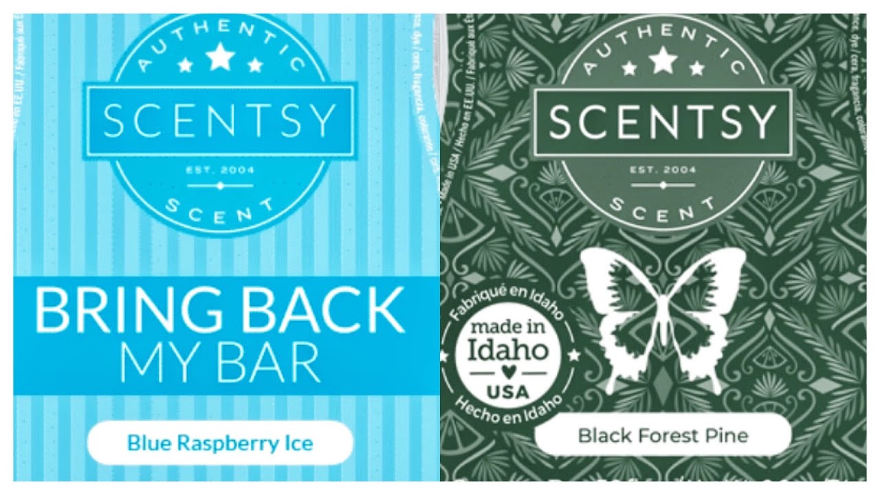 Tester Tuesday Blue Raspberry Ice and Black Forest Pine (Scentsy ...
