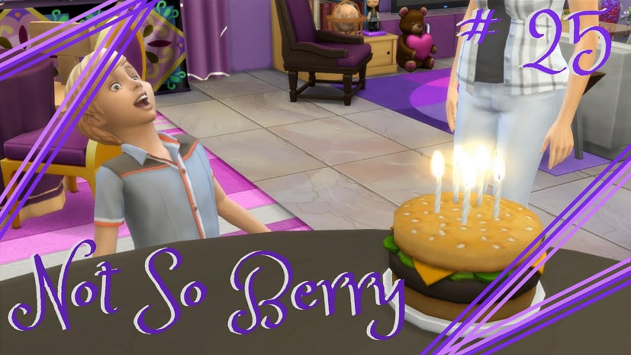 Sims 4 Not So Berry Challenge (Gen 5) Part 25 ~ A Family Day - YouTube
