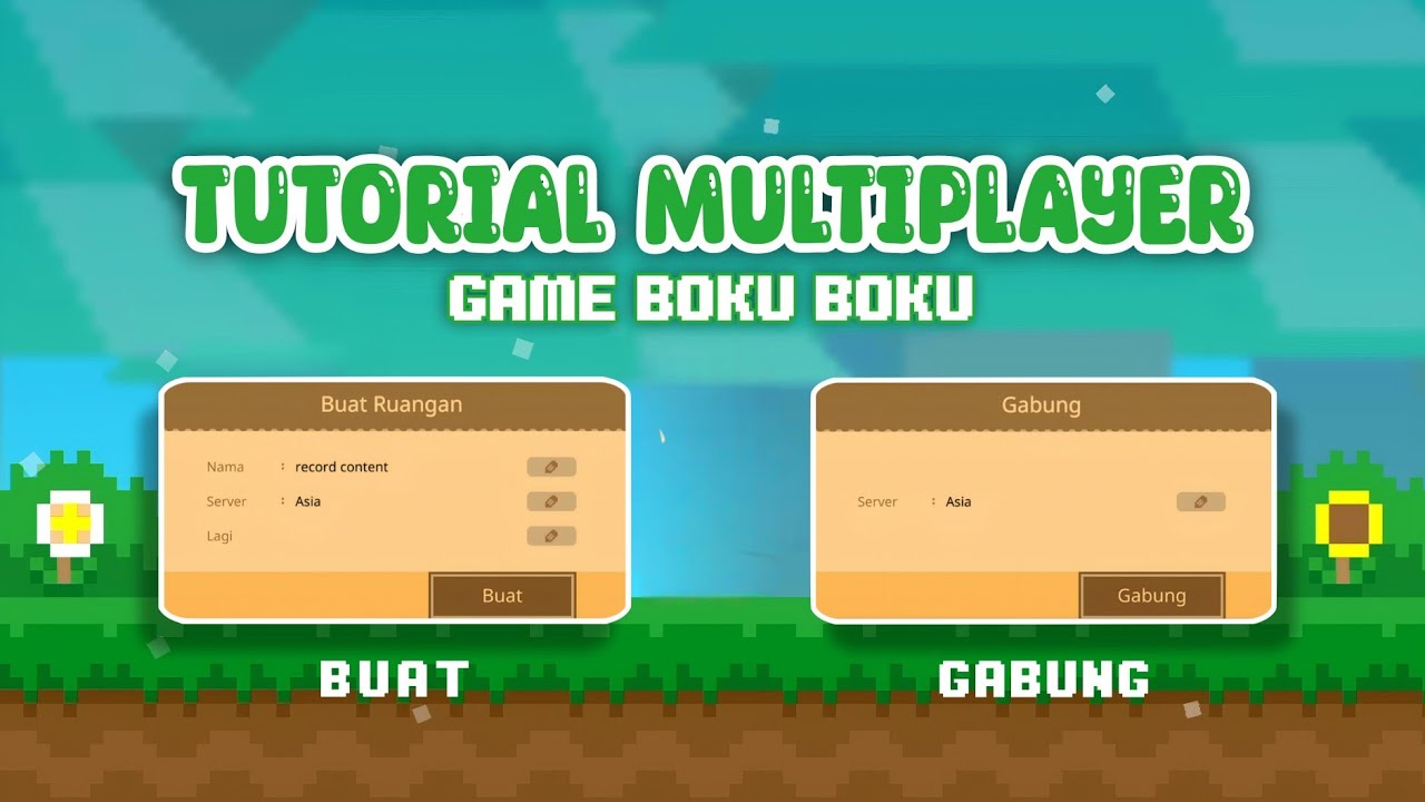 Tutorial cara Multiplayer di game Boku Boku 2026! - YouTube