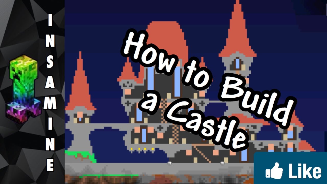 Terraria | HOW TO BUILD A CASTLE?!????? - YouTube