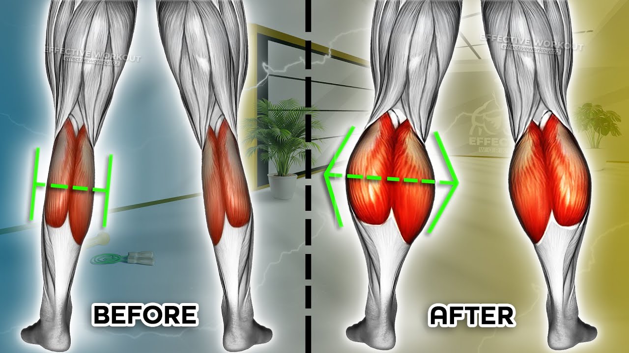 The Best Exercises to Build Massive Calf Muscles - YouTube