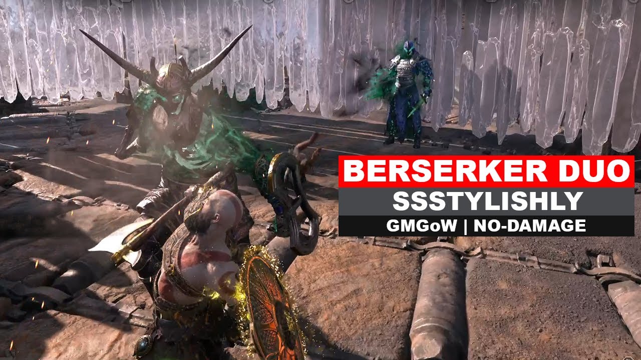 Berserker: Bodvar and Starolfr Combo Focused Boss Fight - GOW Ragnarok ...