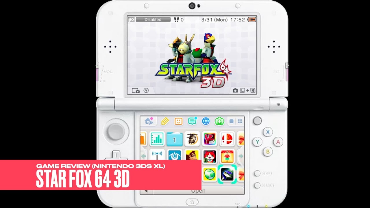 Star Fox 64 3D (Nintendo 3DS XL) Game Review - Gameplay & Walkthrough ...