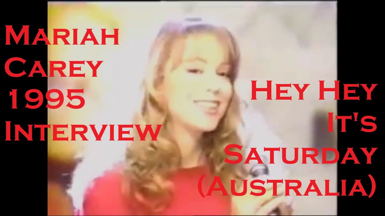 1995 Mariah Carey Interview at Hey Hey It's Saturday with Molly Meldrum ...