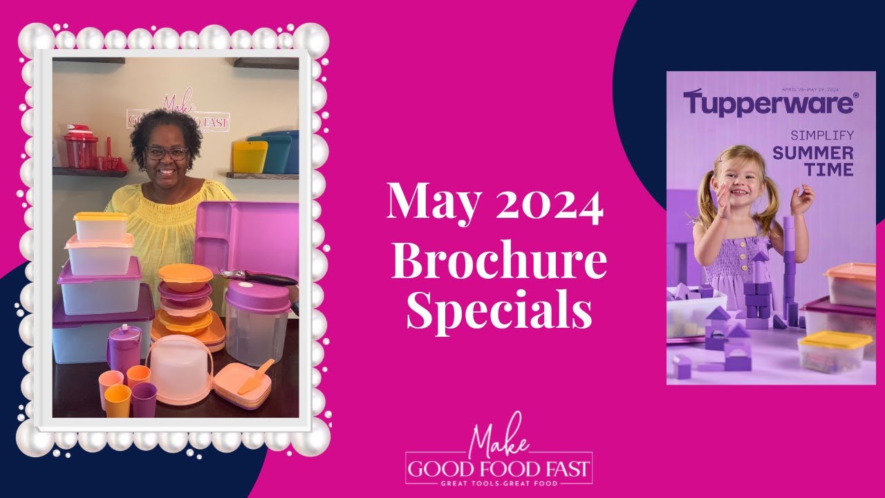 Tupperware Sales Specials May 2024 - YouTube