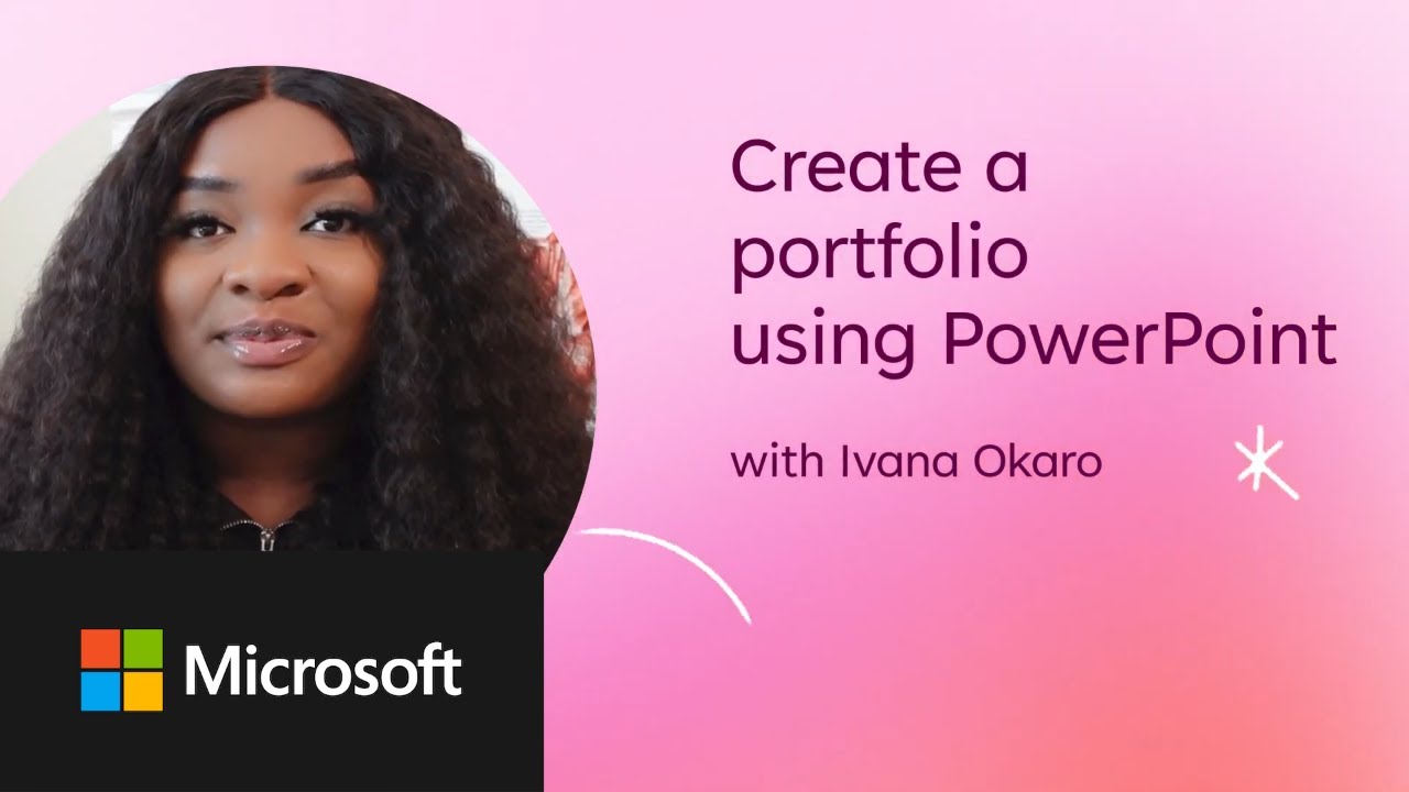 Microsoft Create: Create a UGC portfolio using PowerPoint - YouTube