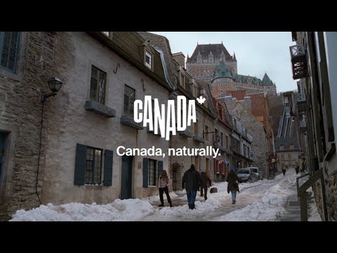 Canada, naturally. 自然体の、カナダへ　ケベックシティ編（30秒）