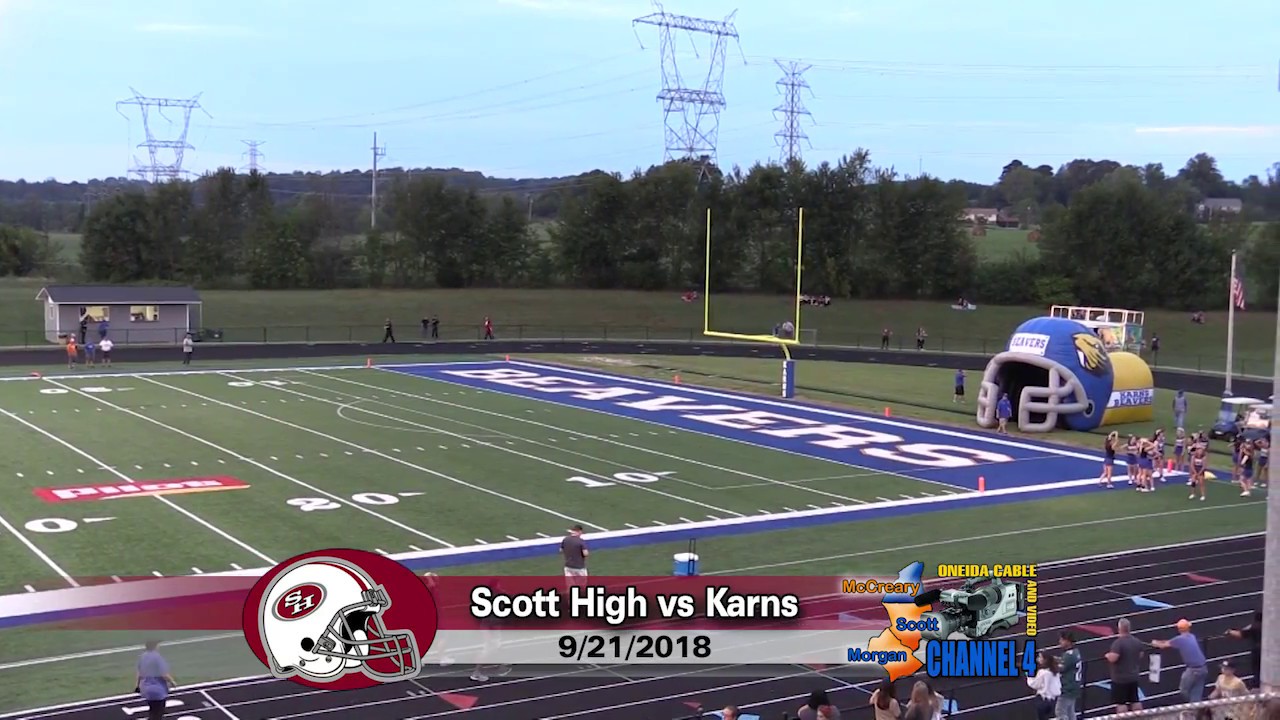 Highlander Football - 09/21/2018 Scott High vs. Karns - YouTube