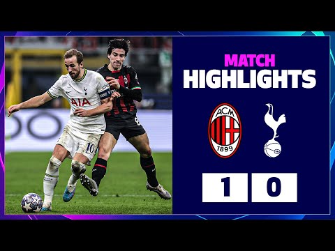 AC Milan 1-0 Spurs | CHAMPIONS LEAGUE HIGHLIGHTS