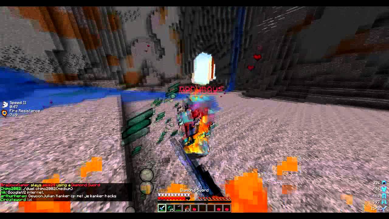 HCF/PVP- Minecraft 1.7 DOUBLE PvP Resource Pack - YouTube