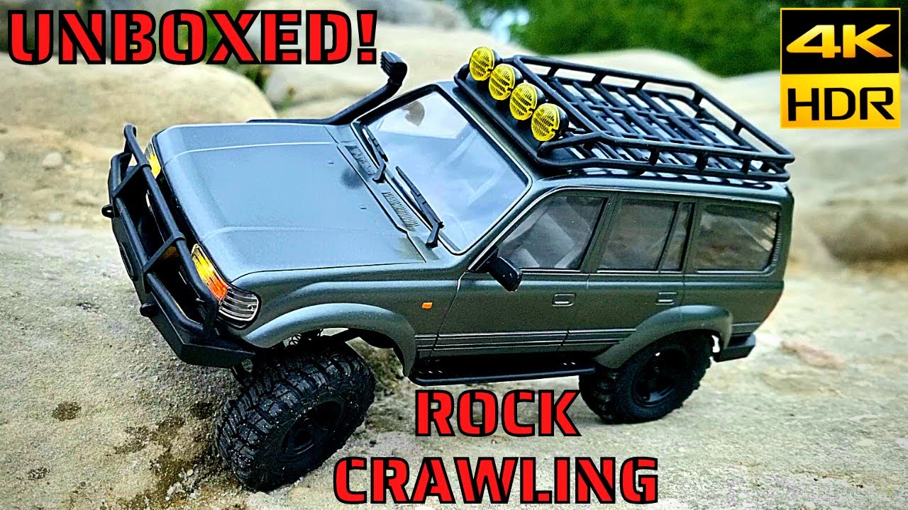 BEST Mini Crawler 2021 Toyota Land Cruiser 80 Rock Crawl Trail RTR 1/18 ...