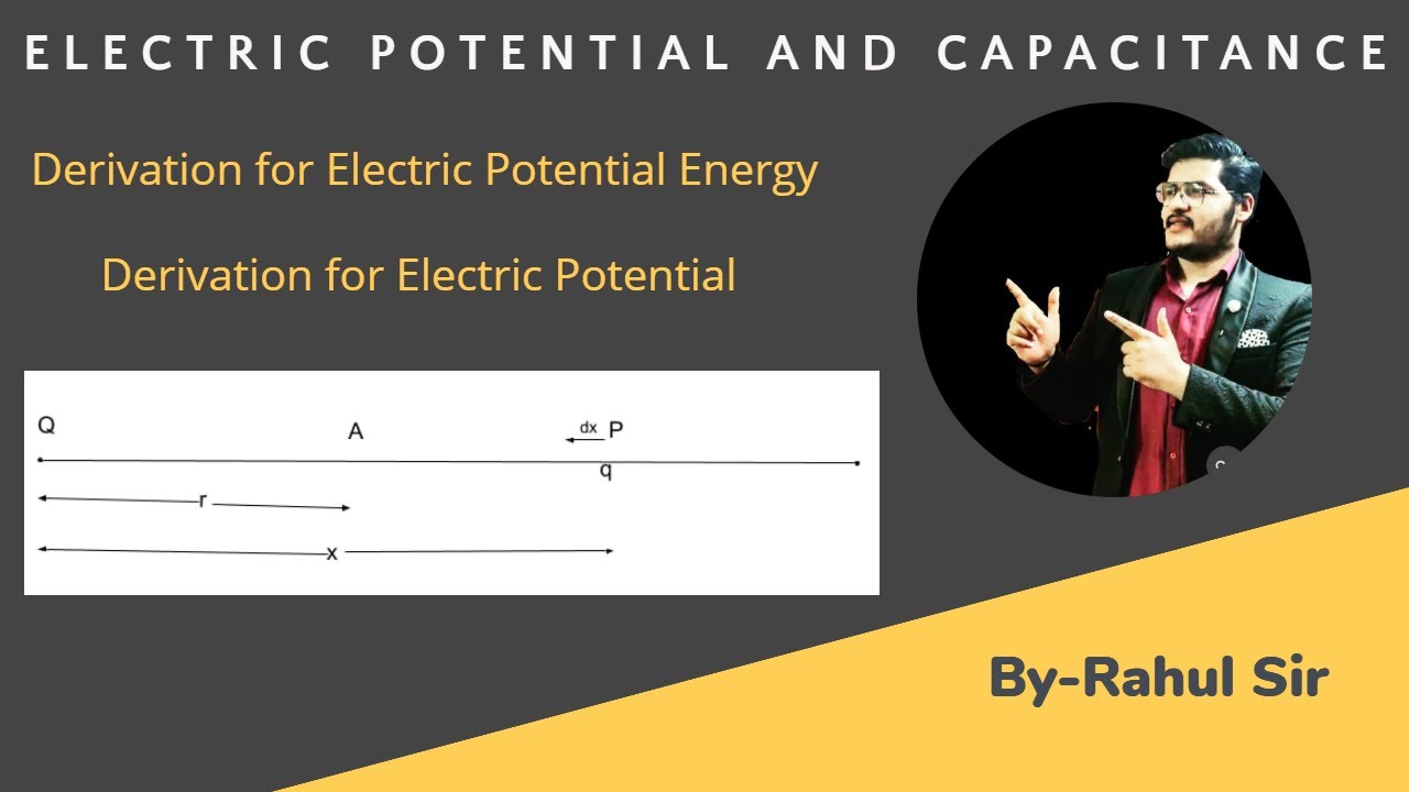 Class 12 Ch-02 Electric Potential Energy and Electric Potential || Part ...