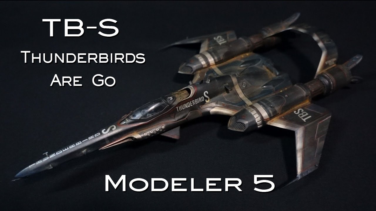 Thunderbirds Are Go Thunderbird S Model Kit Building & Customizing ...
