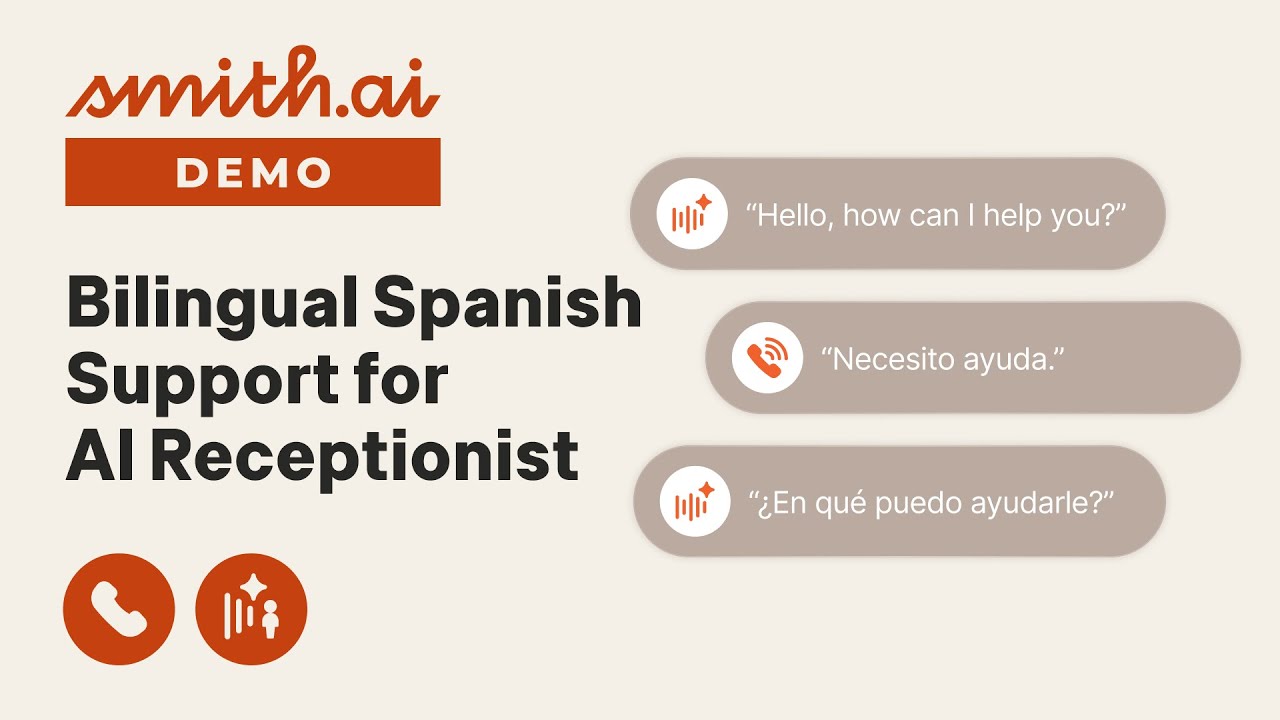 How to Enable Bilingual Spanish Support for AI Receptionist - YouTube