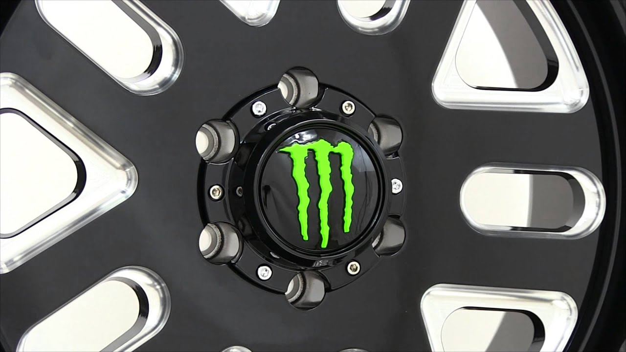 Monster Energy 539BM Wheel Rims 20x9 - YouTube